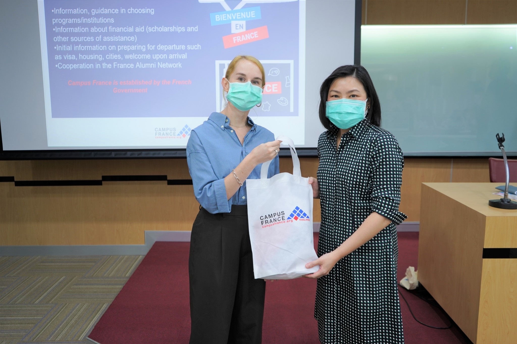 ภาพบรรยากาศกิจกรรม กิจกรรม Campus France University Tour @SWU
